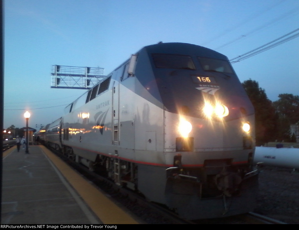 Amtrak 166 at Galesburg Railroad Days 2012